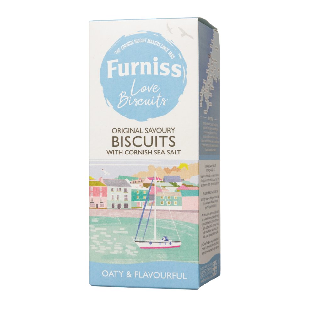 Cornish Collection Savoury Biscuits with Cornish Sea Salt - Furniss of ...